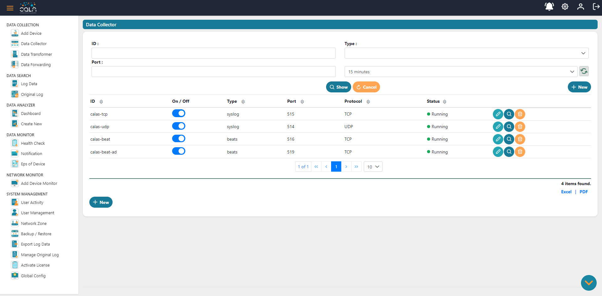 Data Collection & Aggregation EN – CDG SYSTEMS